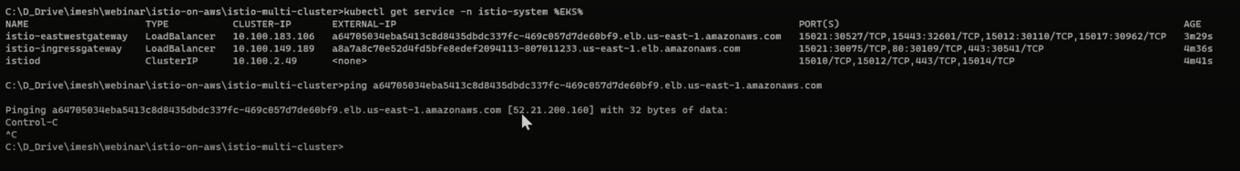 Getting Started With Istio In Aws Eks