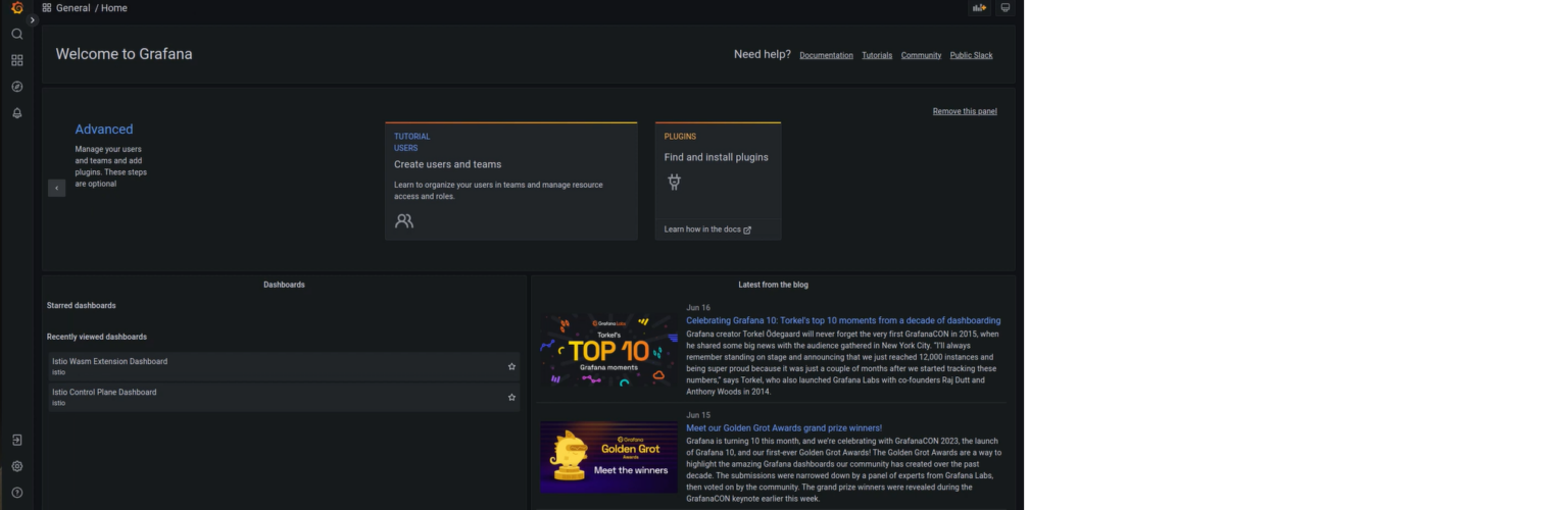 How to integrate Istio with Prometheus & Grafana for observability