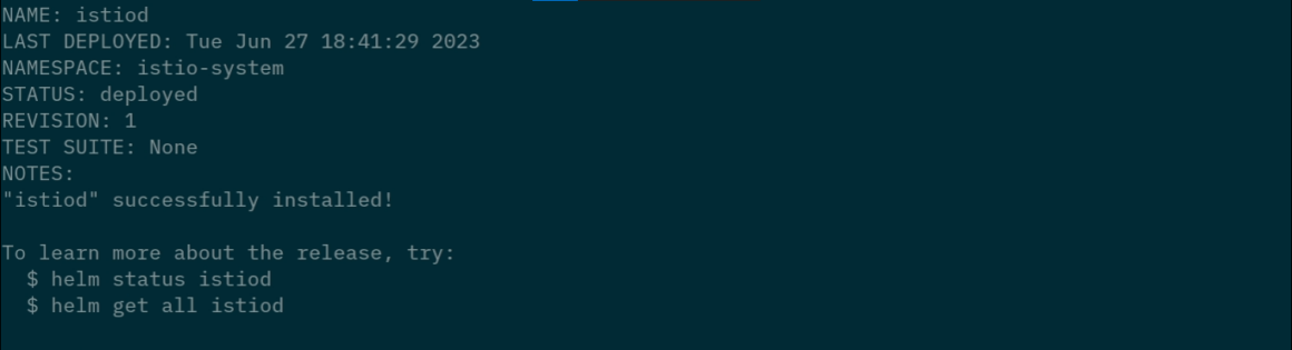 How to Install Istio Using Helm Chart?