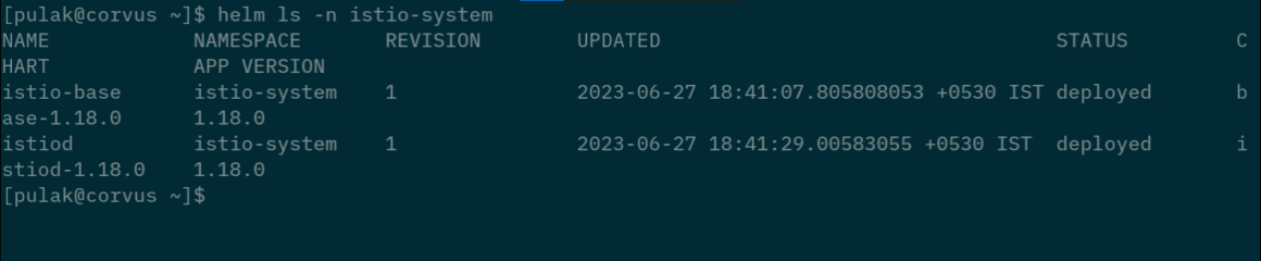 How to Install Istio Using Helm Chart?