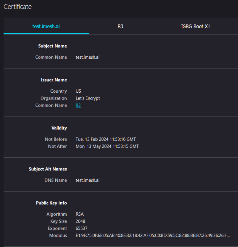 TLS with Kubernetes Gateway API